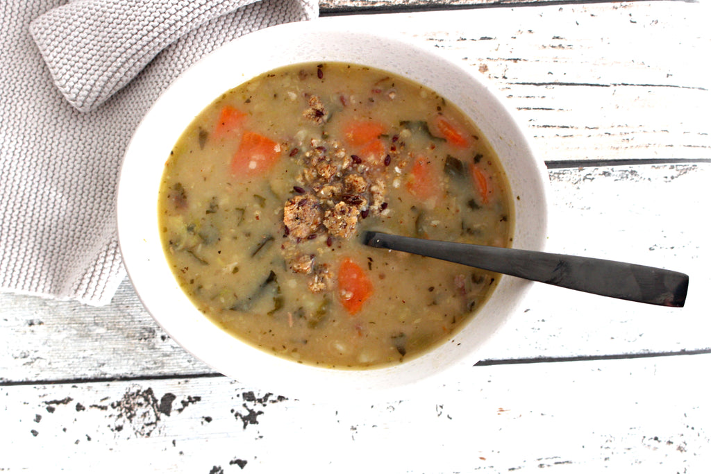 Left Overs Soup- Vegan – Body Be Well
